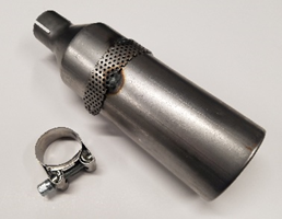 RLV Animal Muffler and Clamp – Hanning Racing Components LLC-Quarter ...